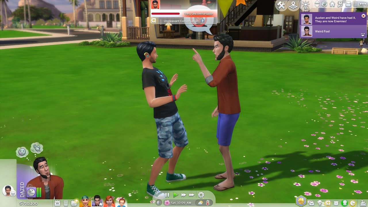 Sims 4 Gameplay: Aging up baby, fighting with enemies and being foolish ...