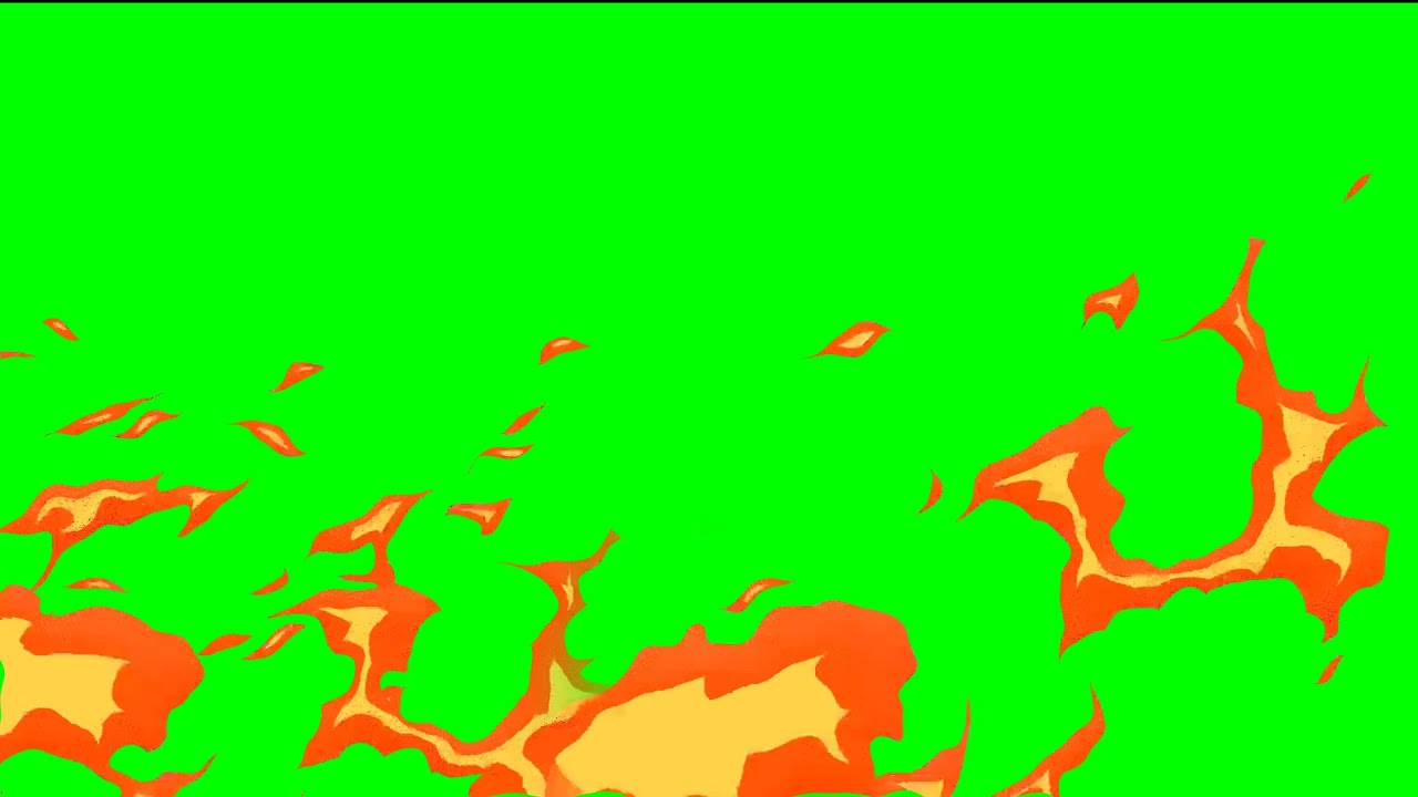 free green screen flame effect - YouTube