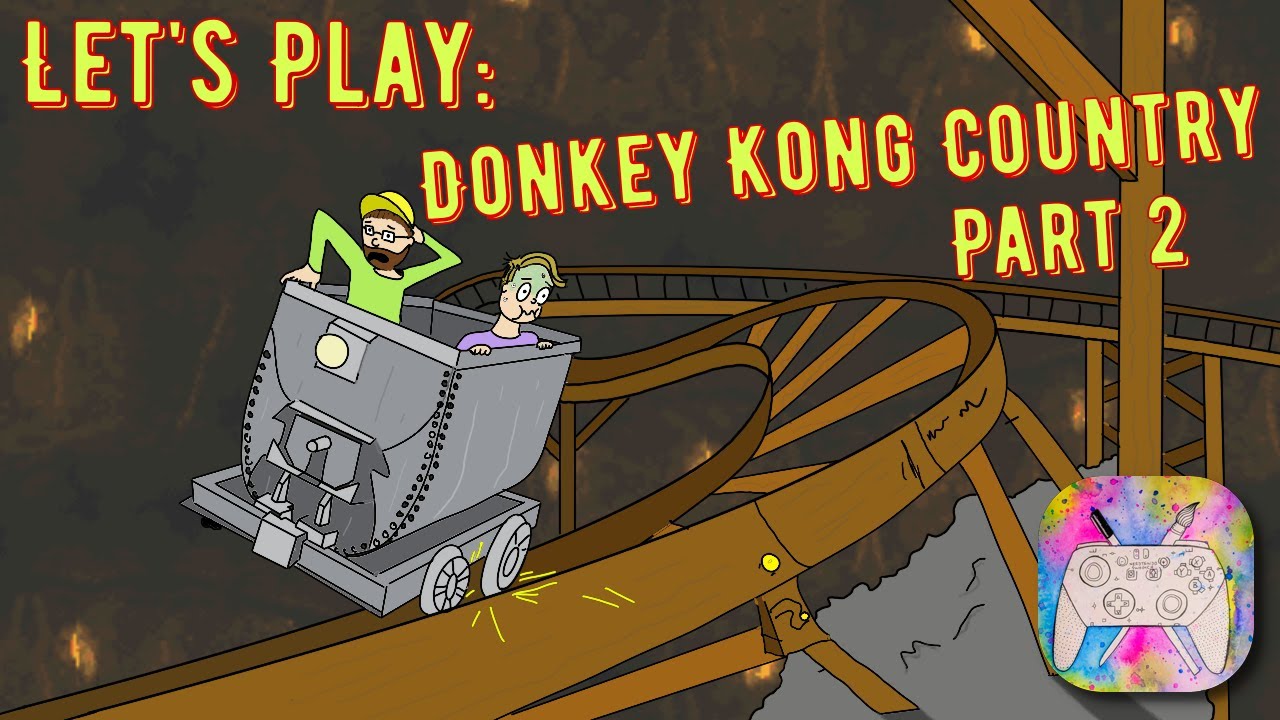 Let's Play Donkey Kong Country! Part 2: Millstone Mayhem - YouTube