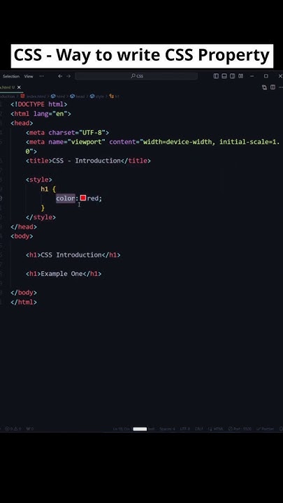 Learn The Best Way To Write Css Properties Like A Pro Csstutorial Codewithmayur Youtube