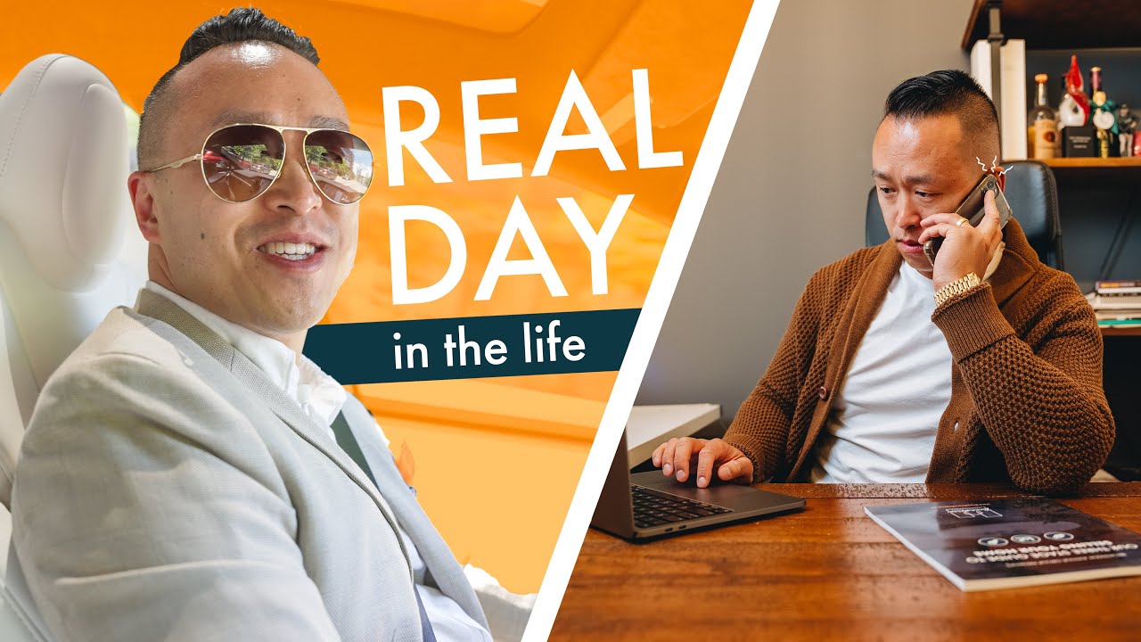 A Real Day In The Life of A Real Estate Broker (Kenneth Yim) - YouTube
