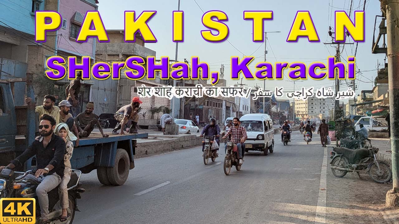 SHerSHah Walking Tour | Karachi Pakistan | Full Mooni Vlogs | 4K UHD ...