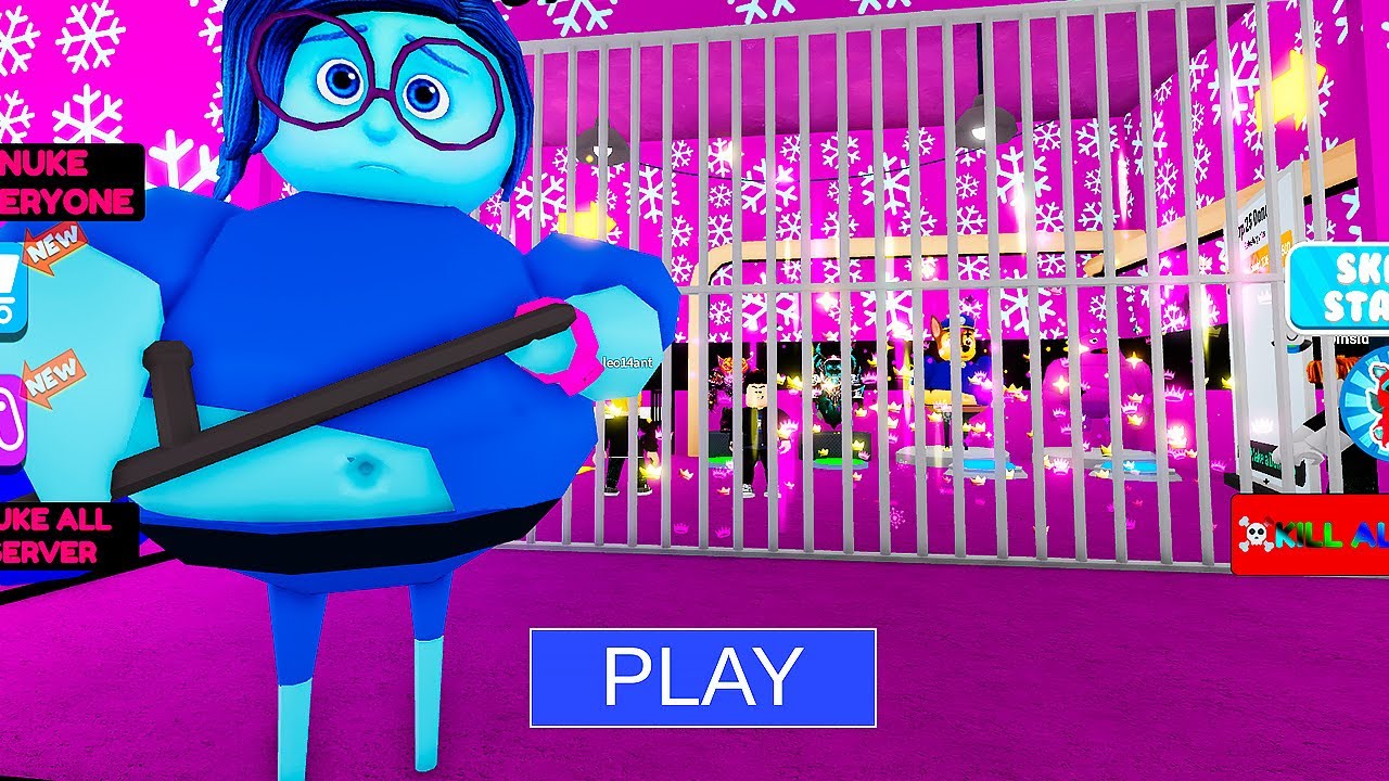 SADNESS BARRY'S PRISON RUN OBBY ROBLOX - INSIDE OUT 2 OBBY - ROBLOX ...