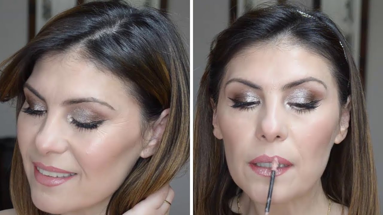 Tutorial make-up Glam - YouTube