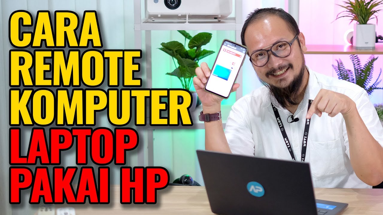 Cara remote Pc, Komputer atau Laptop jarak jauh lewat hp menggunakan ...