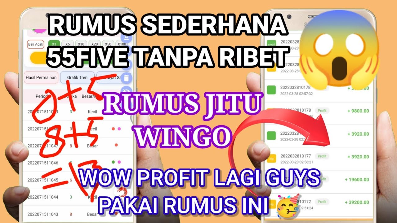 Terbukti cuan lagi 🥳‼️rumus profit 55 five terbaru | trik jitu rumus 55 ...