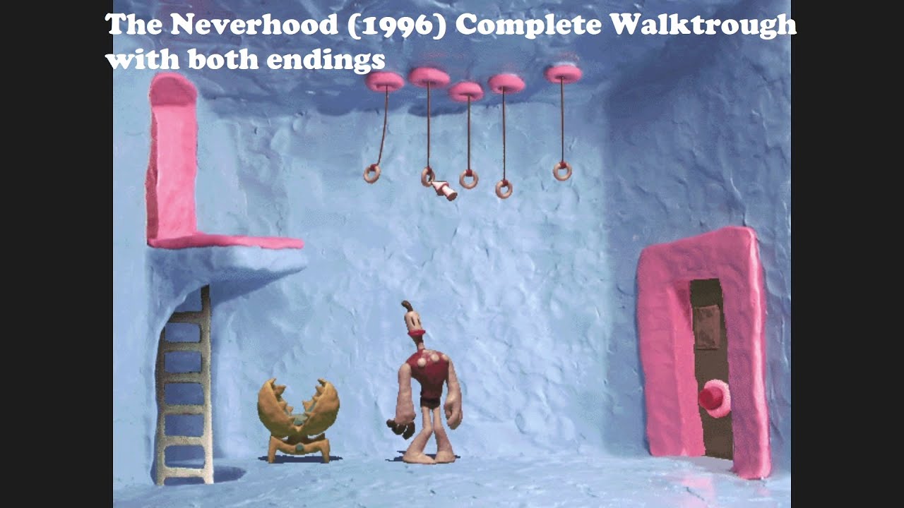 The Neverhood (1996) Complete Walktrough with both endings - YouTube