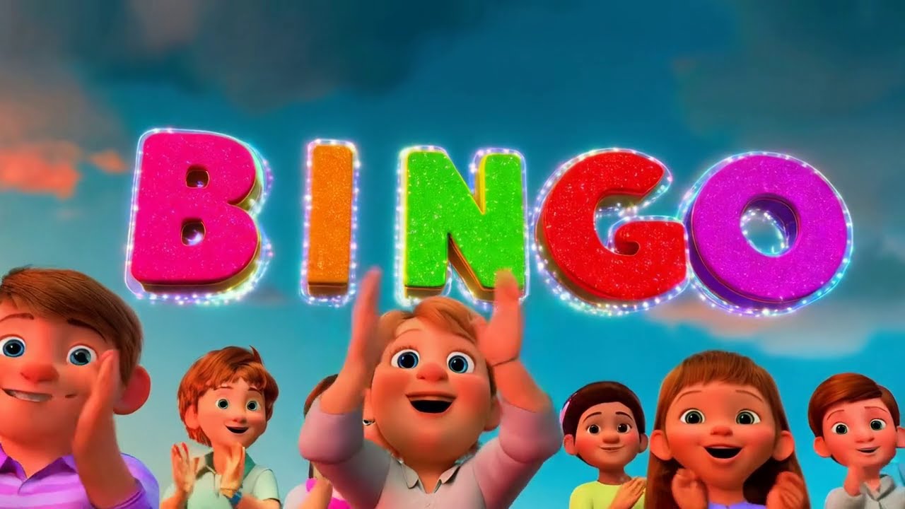 🎶 BINGO Song for Kids | Fun Nursery Rhymes & Sing-Along Learning ...