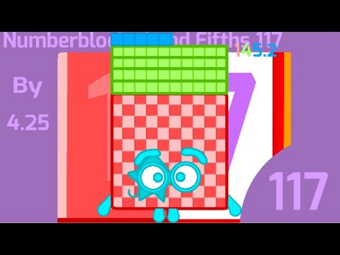 Numberblocks Band Fifths 117 - YouTube