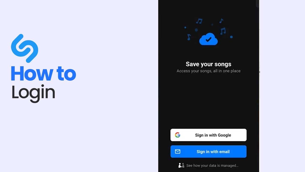 How to Login on Shazam [easy] - YouTube