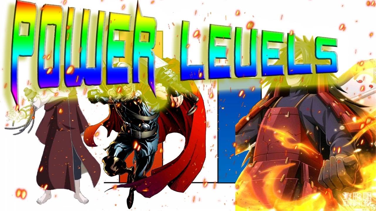 Naruto VS Marvel(MCU) Power Level/Scale - YouTube