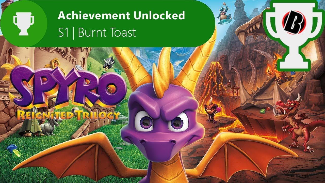Burnt Toast | Spyro reignited trilogy (Spyro 1) Achievement / Trophy ...