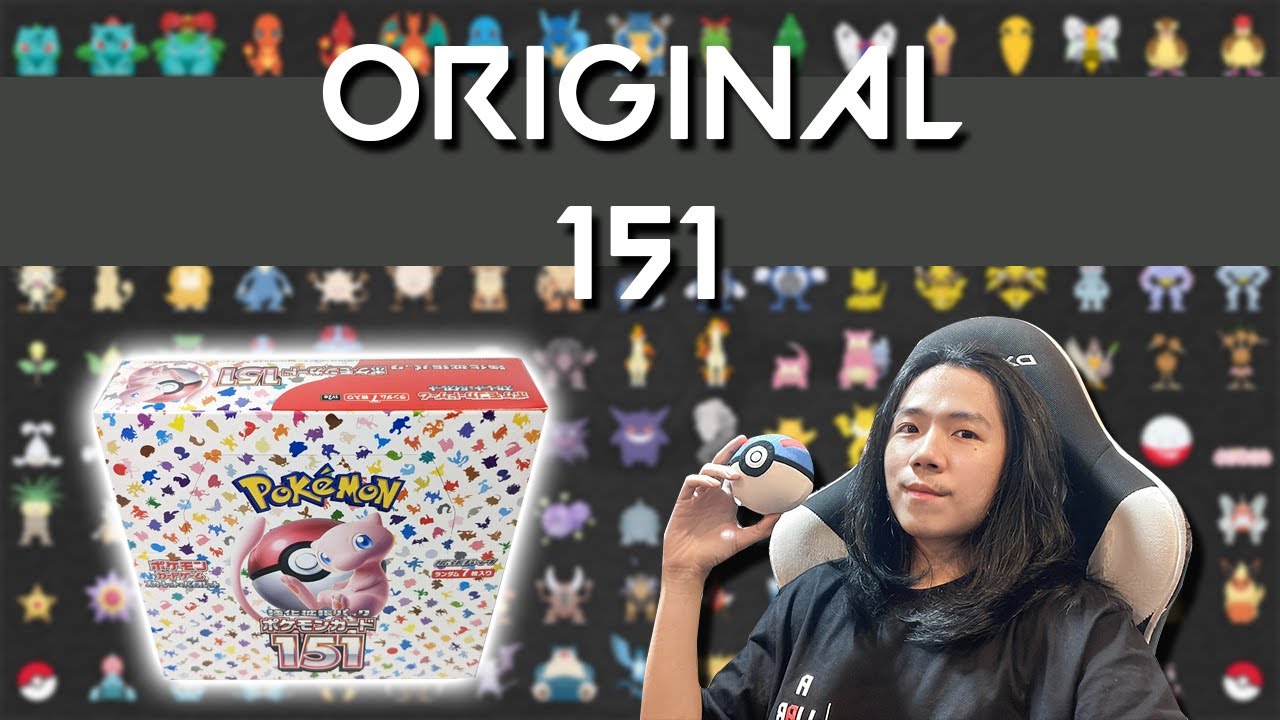 Unboxing Pokemon 151 Japanese booster box - YouTube