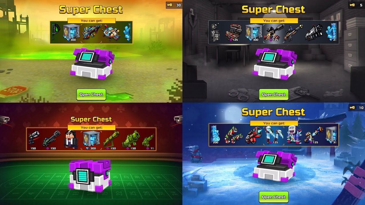 A Compilation of Super Chests from 2023 in PG3D - YouTube