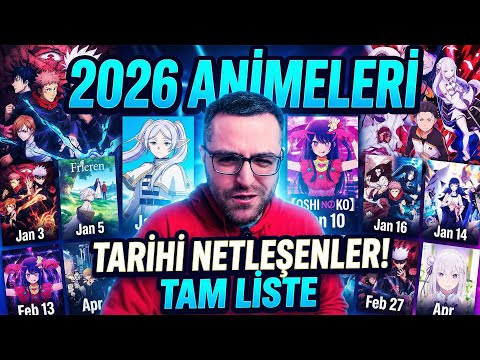 2026'ya Damga Vuracak Animeler ve Yayın Tarihleri