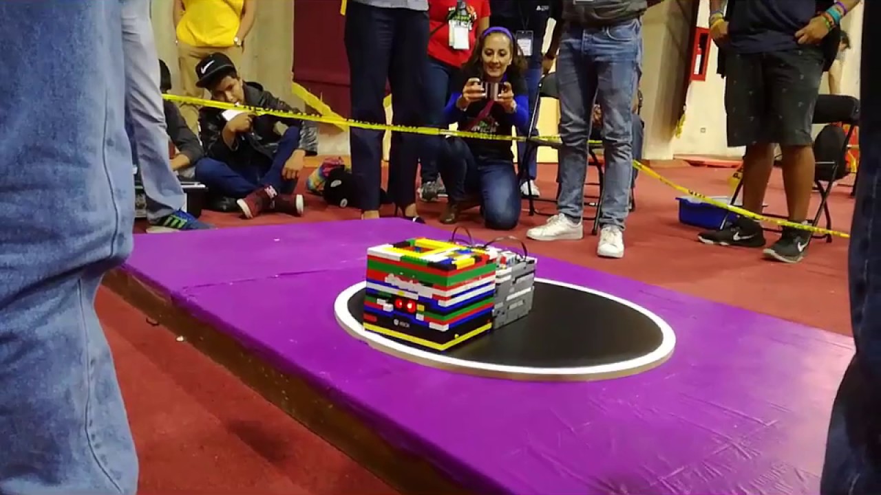 Robomatrix Continental, Pelea Sumo lego EV3 Avanzado, Final (Sumo fight ...