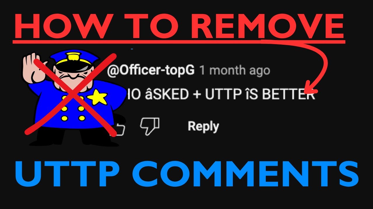 How to STOP UTTP in a few steps! - YouTube