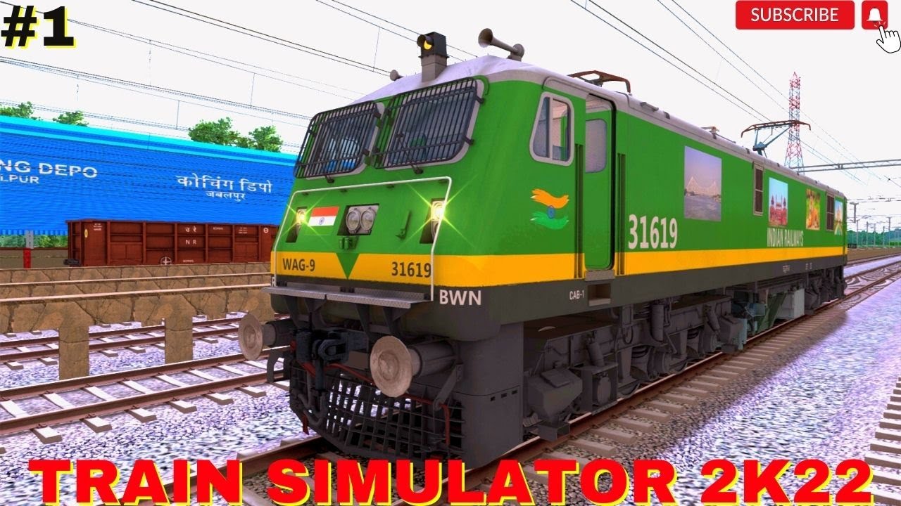 Action High Speed Passenger WAG -9 Electric Locomotive of 22614 ...