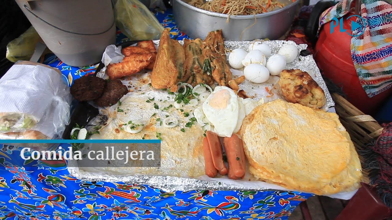 Ventas de comida callejera, una opción de desayuno - YouTube