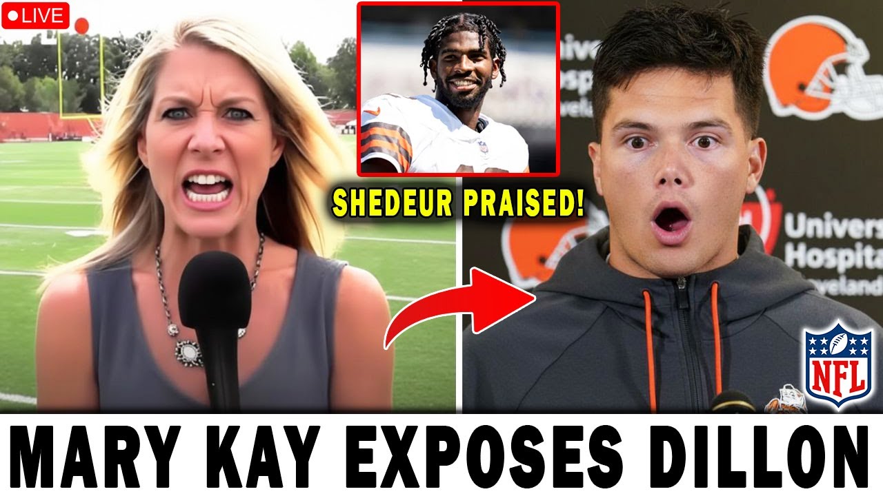Mary Kay Cabot EXPOSES Dillon Gabriel LIVE — and PRAISES Shedeur ...