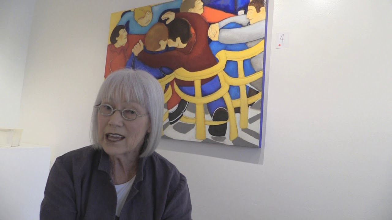 Hazel Harris at Gage Gallery Arts Collective - YouTube
