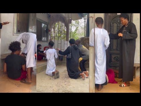 Blind Yahoo boy donate his Sister spíritually for a rìtual but ...