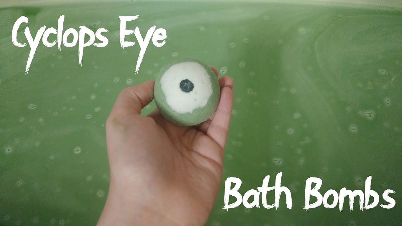 How to Make Cyclops Eye Bath Bombs - YouTube
