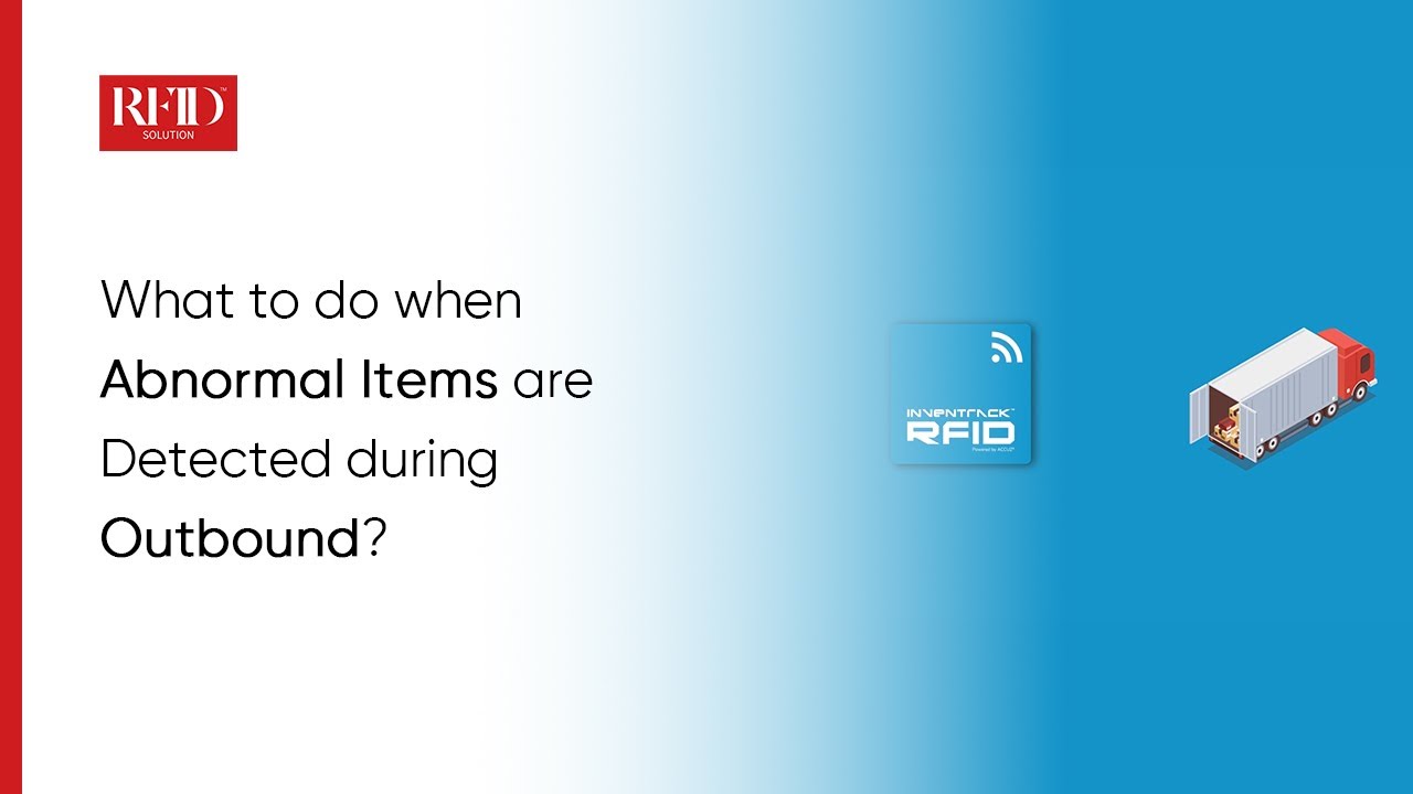 What to do when Abnormal Items are Detected during Outbound? - YouTube