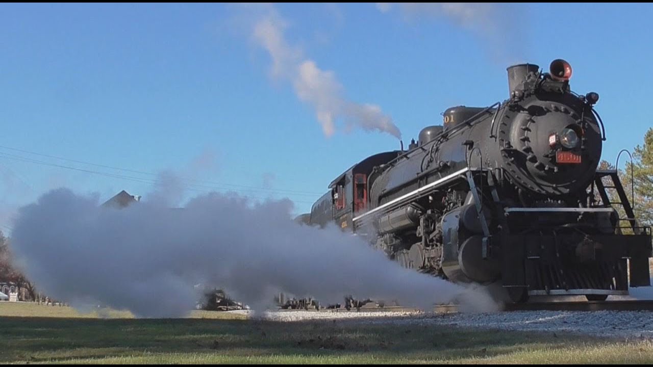 Southern 4501 Last Run of 2019 - YouTube