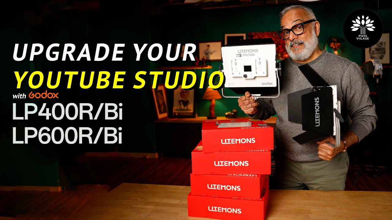 Godox Litemons LP600 & LP400 Series | Scale Up Your Content Creation Studio! - YouTube