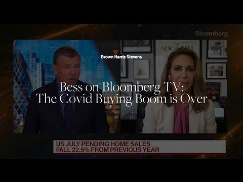 Bess on Bloomberg TV: The Covid Buying Boom is Over - YouTube