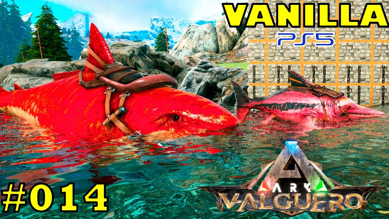 ARK SURVIVAL EVOLVED PS5 #014 - VALGUERO | DOMANDO MEGALODONTE E ...