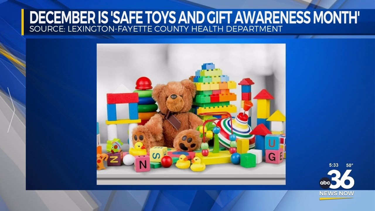 Safe toys and gift awareness month - YouTube