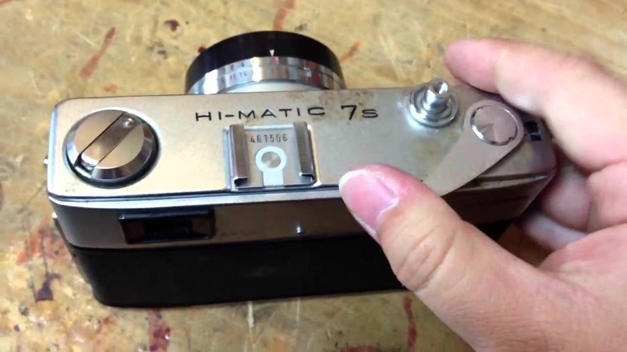 Minolta camera Hi-Matic 7S - YouTube