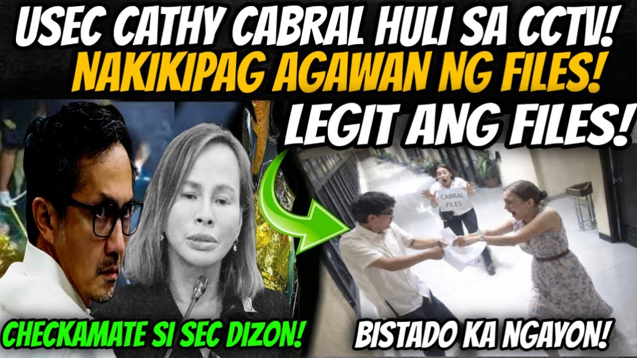 HULI KA! VIDEO NI USEC CABRAL NA NAKIKIPAG AGAWAN! NABALIAN NG KAMAY ...