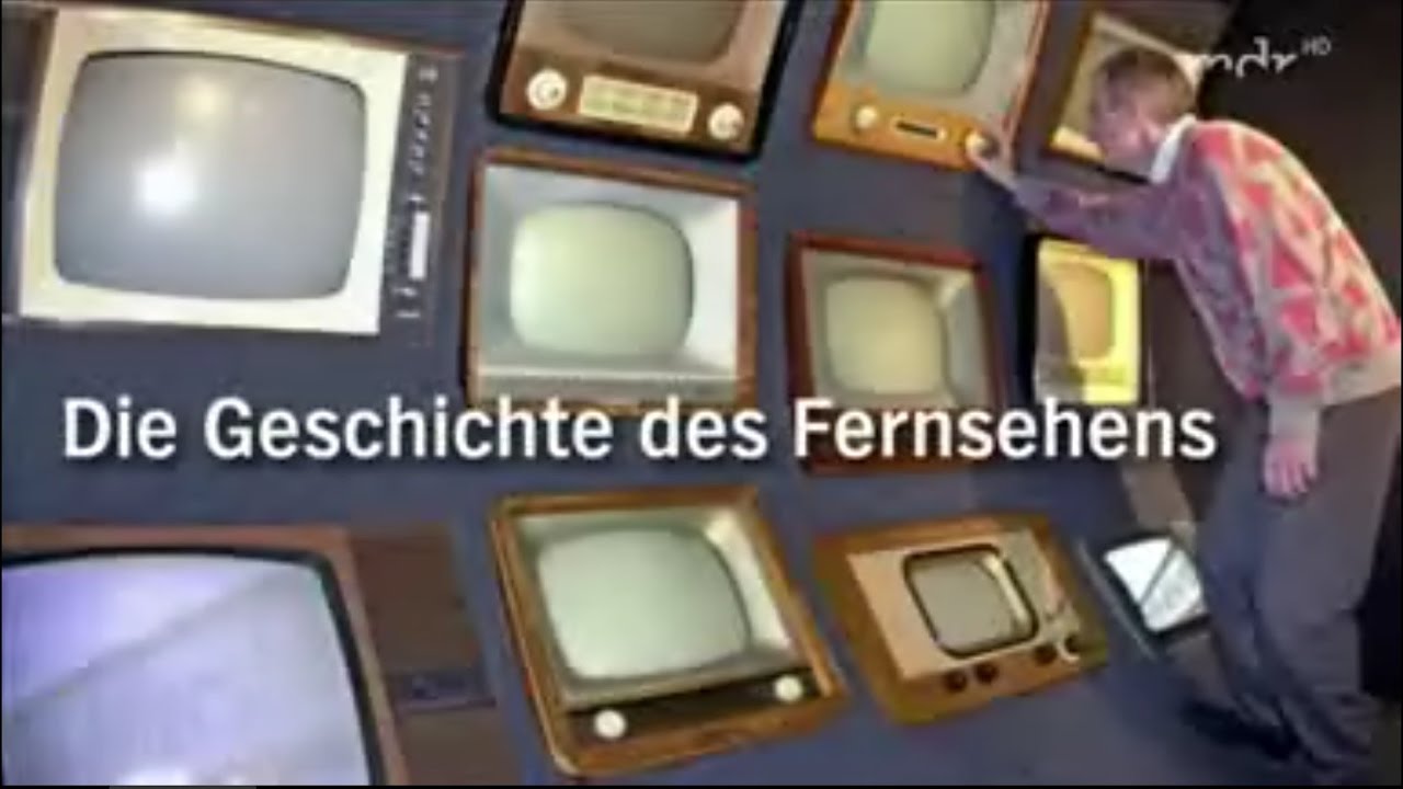 Meilensteine der deutschen Fernsehgeschichte in der DDR und BRD - YouTube