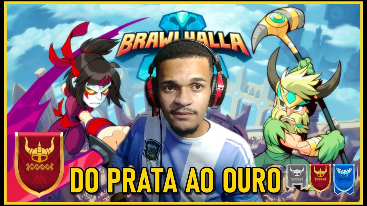 Brawlhalla : Do Prata ao Ouro - Ranked do Modo Futebol - YouTube