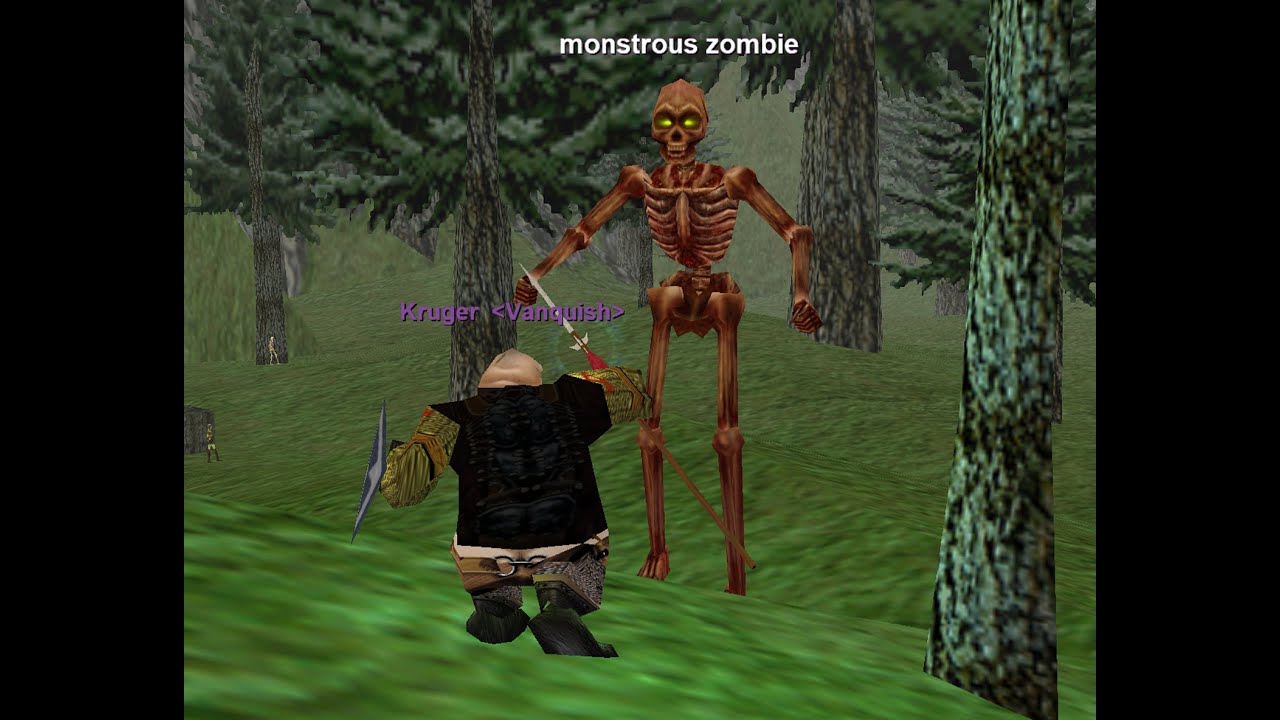Shaman Solos Monstrous Zombie, Rathe Mountains, Project 1999 EverQuest ...