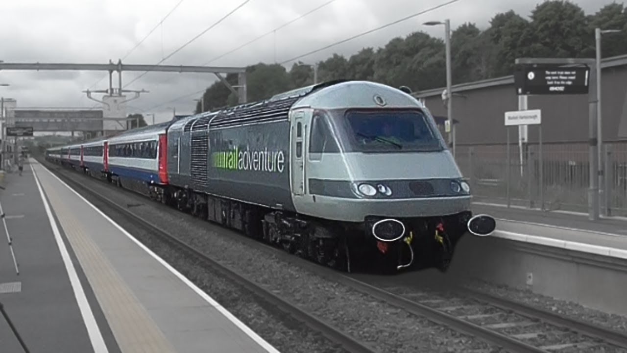 "The 𝐍𝐎𝐓 𝐒𝐎 Jolly Fisherman" | 43480 + 43468 haul EMT and GWR MK3 ...