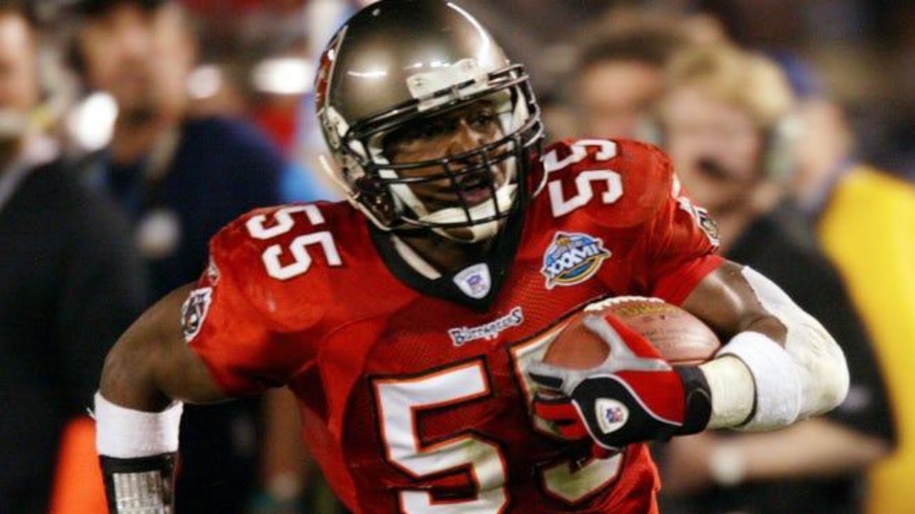 Every Touchdown of Derrick Brooks Career - YouTube