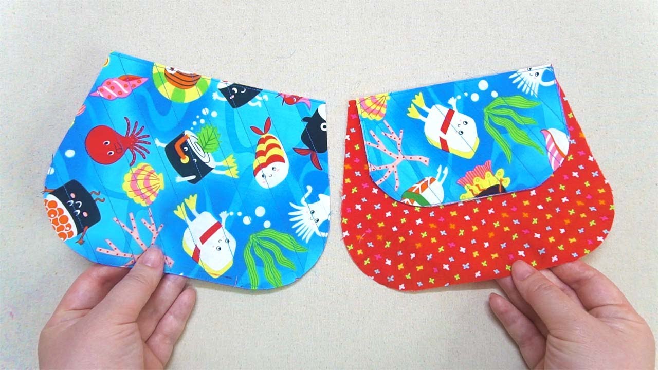 Simple way to sewing cute little pouch 💟 Gift mini pouch - YouTube