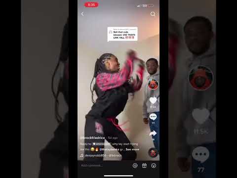 Lay banks dancing on tic toc vs brock , comment who won #laybanks # ...