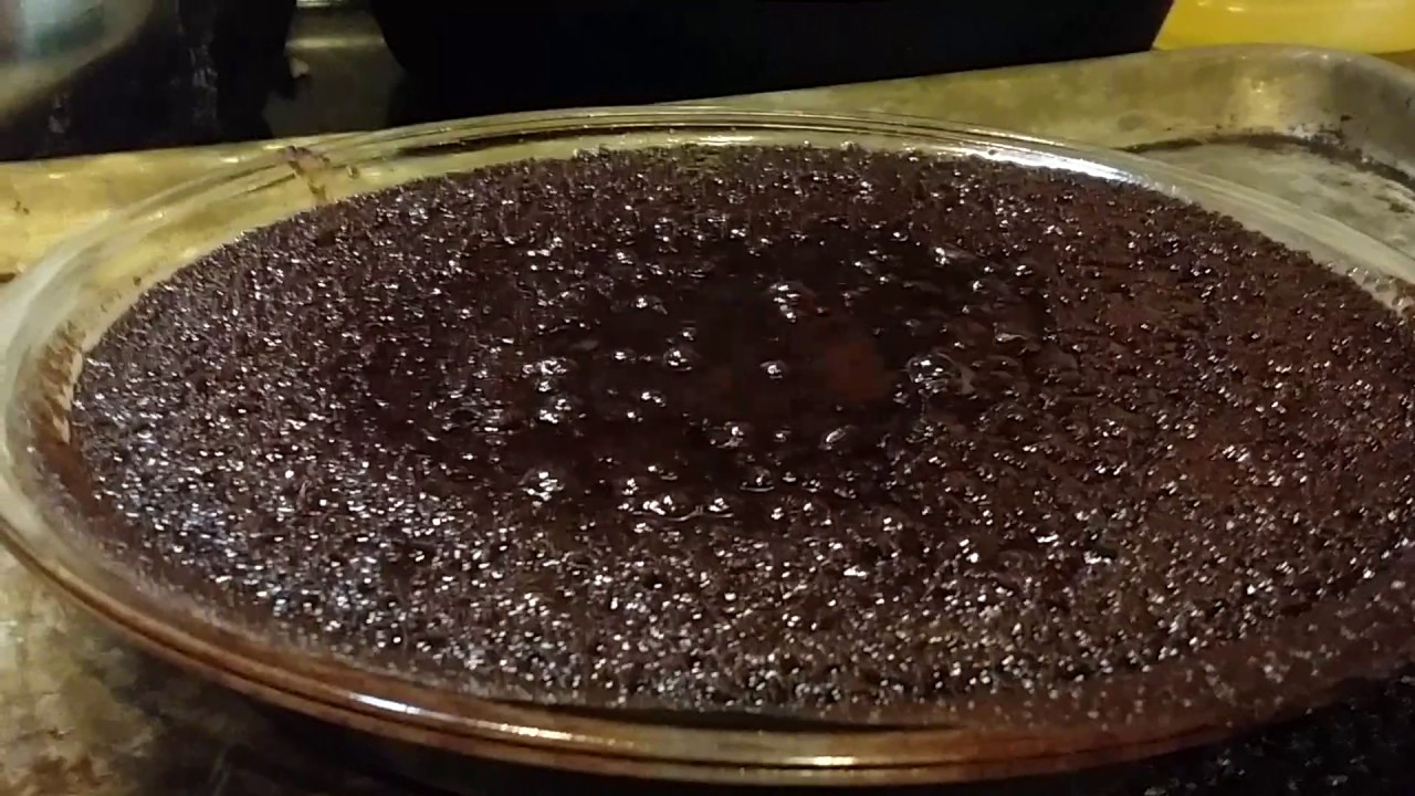 HOMEMADE FUDGE PIE - mistake - YouTube