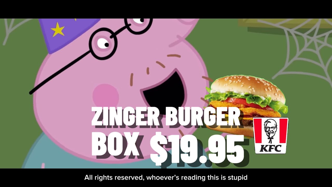Peppa Pig but it’s a KFC ad - YouTube
