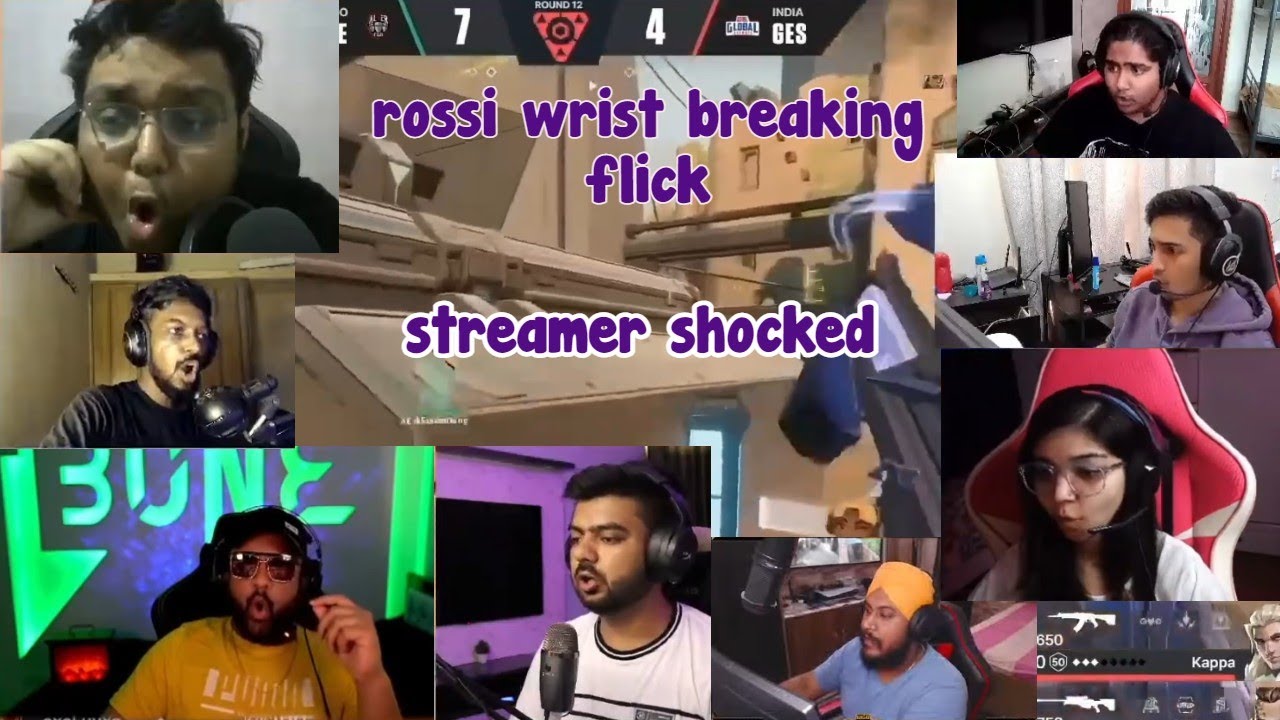 SK Rossi Wrist Breaking Flick Shocked Everyone - Streamer Reaction ...