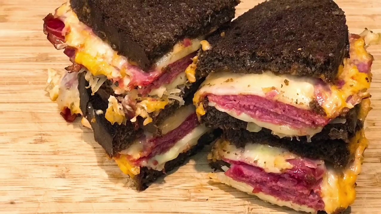 How to Make A Reuben Sandwich - YouTube