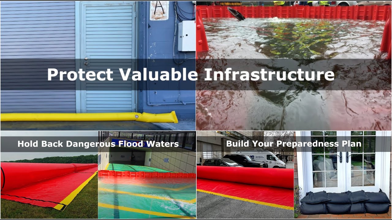 A Complete Line of Water Diversion and Flood Barrier Products - YouTube