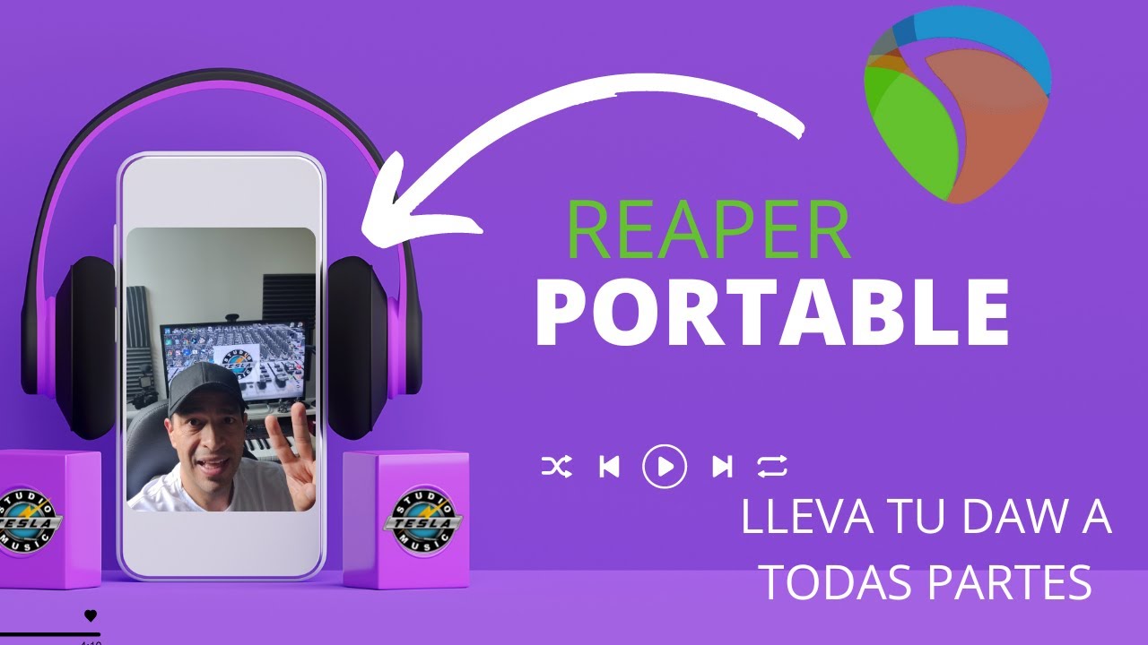 REAPER PORTABLE cómo llevar tú DAW a todas partes con su configuración ...