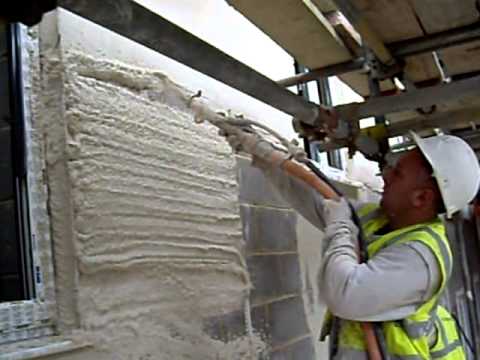 Monocouche Spray Rendering by Eco-Rend South East Ltd - YouTube