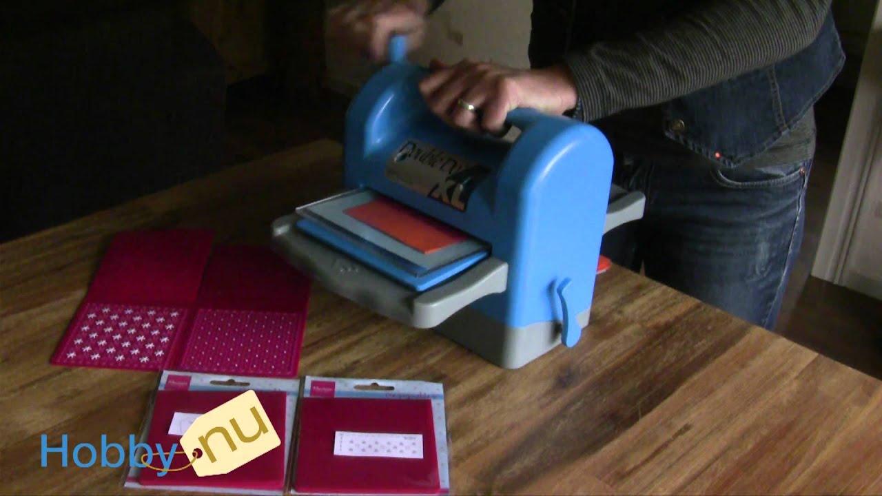 Designables embossen met de Double Do XL - YouTube